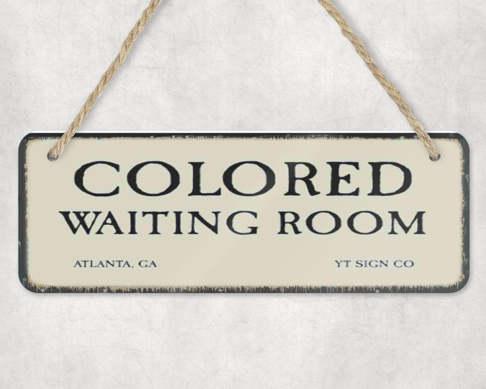 COLORED WAITNG ROOM SIGNS * COLORED WAITING ROOM * SEGREGATION WAITING ...