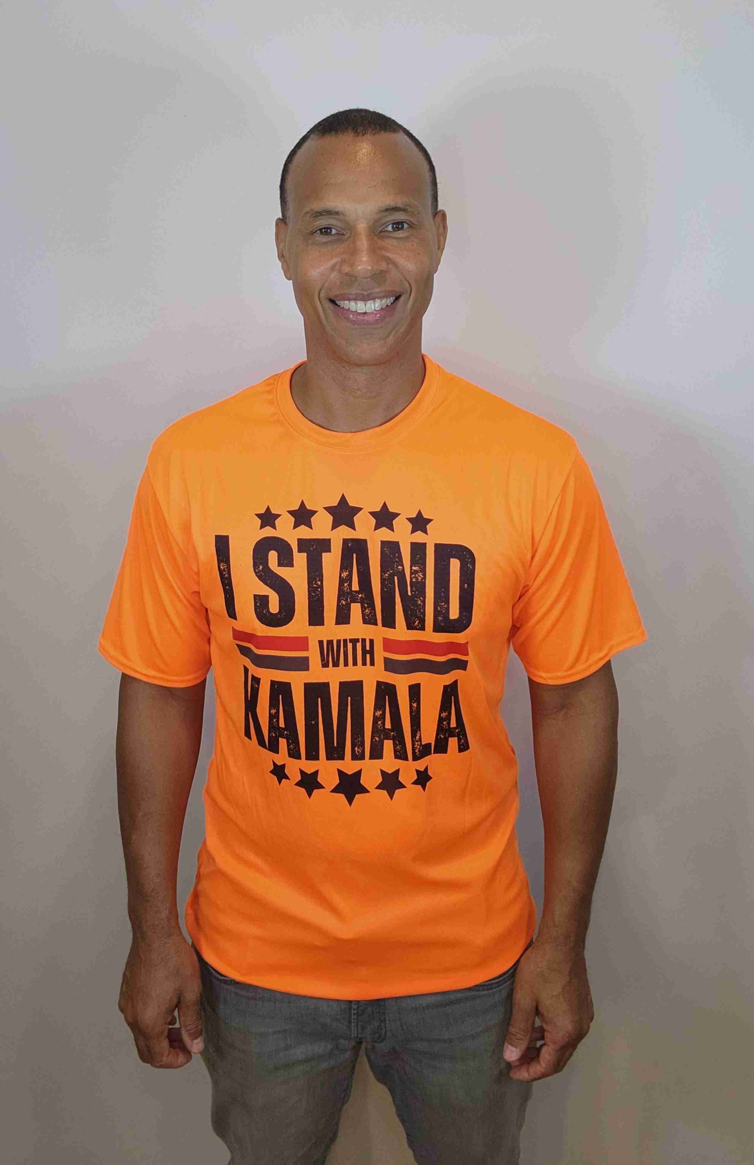 I Stand with Kamala T-Shirt - Dobson Products