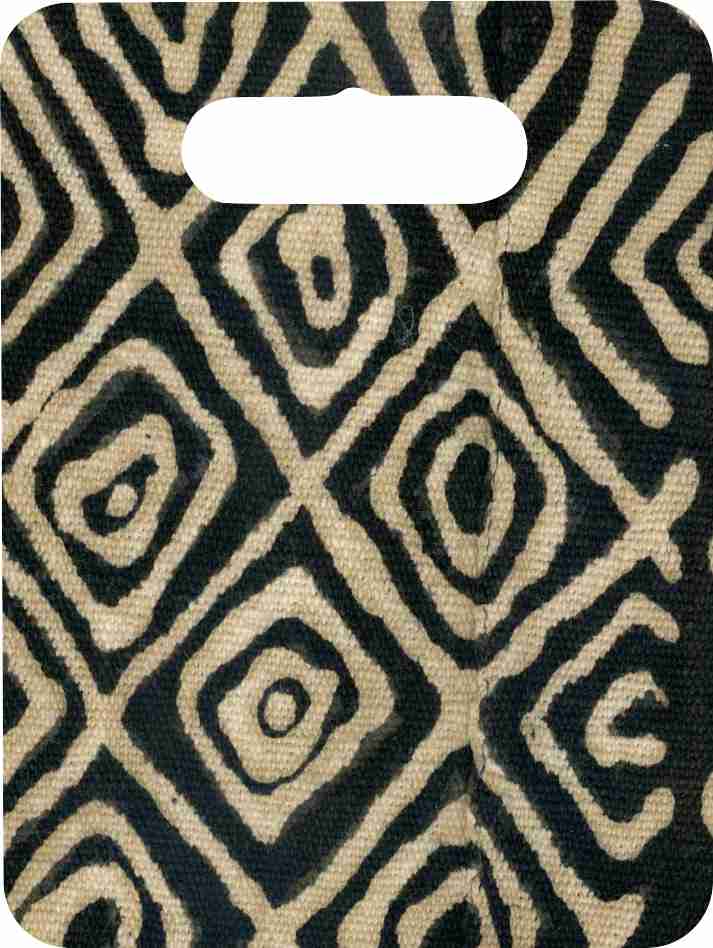 Mud Cloth Black | Trivet-Hot Plate | Afrocentric | Dobsonproducts.com