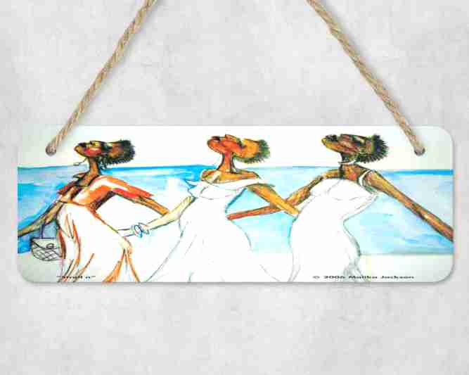Stroll'n | Malika Jackson | Wall Plaque | DobsonProducts.com