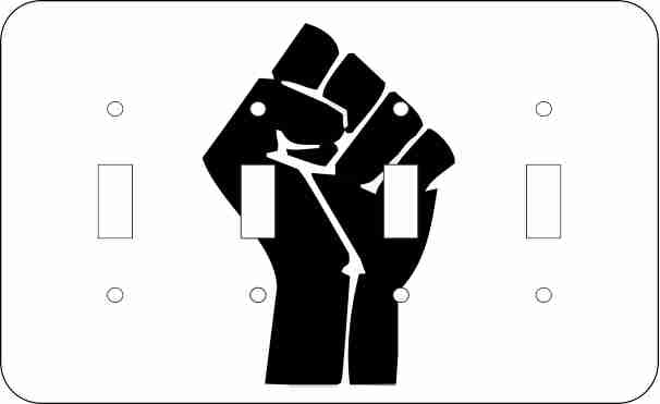 Black Power | Wall Plates & Covers | DobsonProducts.com