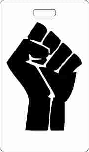 Black Power | Luggage Tag | DobsonProducts.com