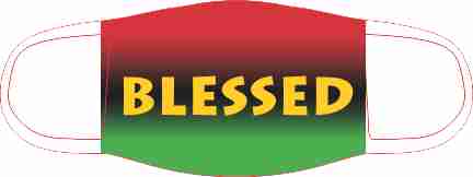 Blessed | Dust Mask | Face Mask | DobsonProducts.com