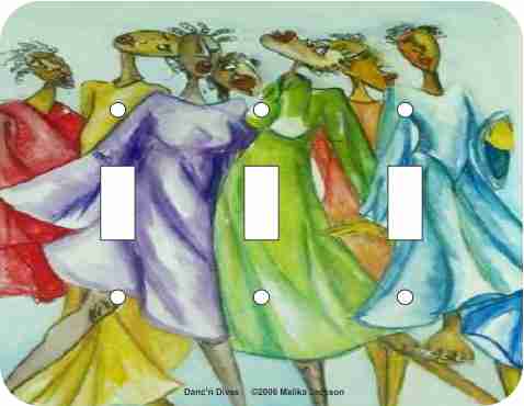 Danc'n Divas | Malika Jackson | Wall Plates | DobsonProducts.com