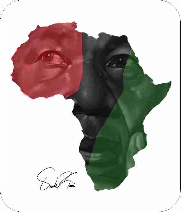 Mandela, Africa | Oronde Kairi | Mouse Pad | DobsonProducts.com