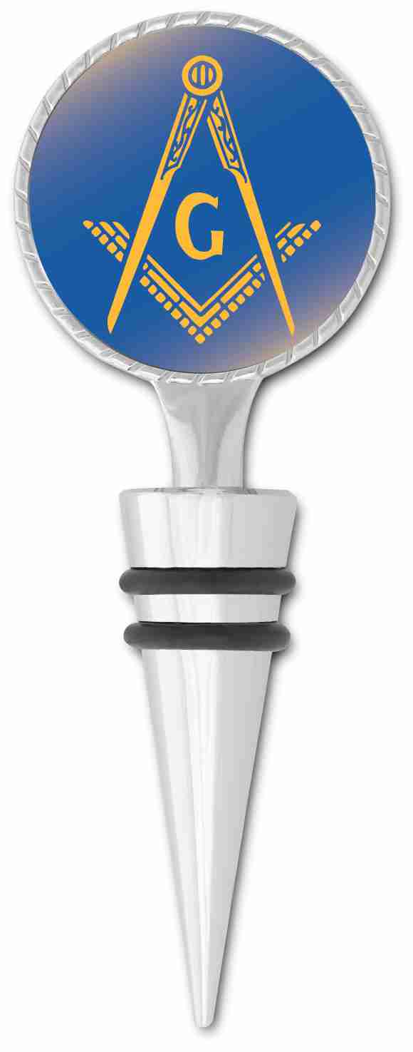 Masonic | Wine Bottle Stopper | DobsonProducts.com