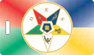 Order of the Eastern Star | Luggage Tag | DobsonProducts.com