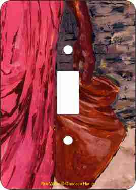 Pink Water | Candace Hunter | Wall Plates | DobsonProducts.com