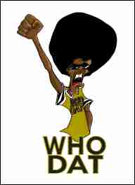 Who Dat | Keith Cartoonman Douglas | Magnet | DobsonProducts.com